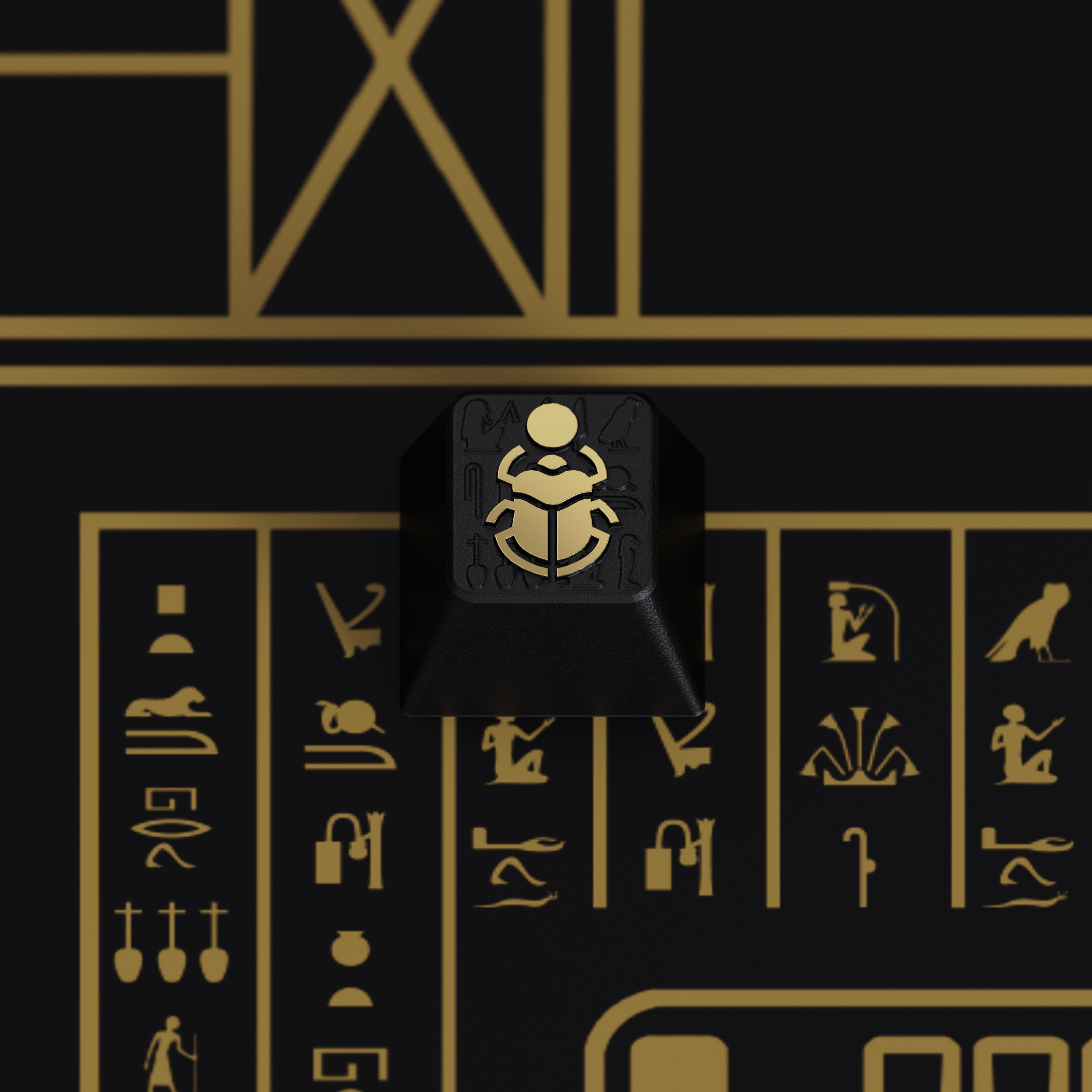 Scarab Artisan Keycap – Helix Lab